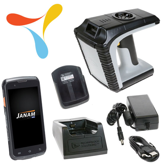 PTS Janam XT40 w/ TSL 2166 Mobile RFID App Starter Kit | PTS Mobile