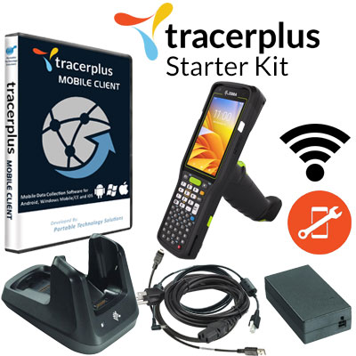 Zebra MC3400 / MC3450 Gun Barcode Scanner Starter Kit