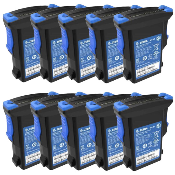 Zebra BTRY-MC93-FRZ-10 MC9300 5000 mAh Freezer Battery (10)