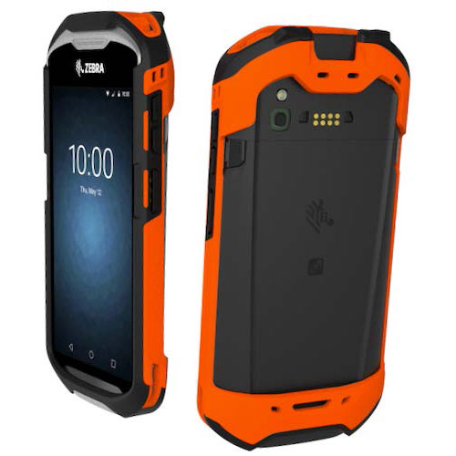ZebraSG-TC52AX-LORGB-01 TC52ax Rugged Boot - Orange