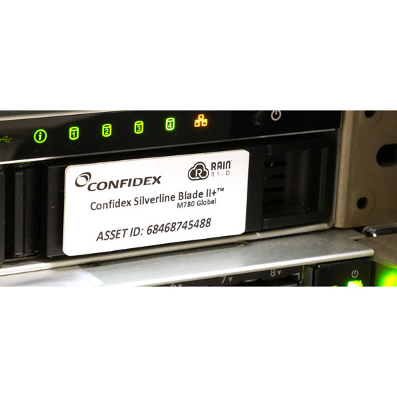 Zebra 10039973 2.36 x .98 Silverline Blade II+ On Metal RFID Labels