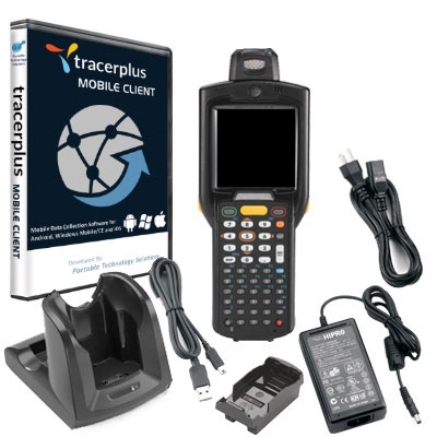 Zebra MC3200 Barcode Kit, Windows CE 7.0, TracerPlus Pro
