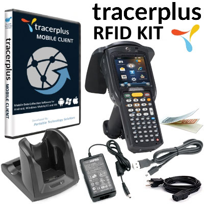 Mobile RFID Starter Kit with TracerPlus & Zebra MC319Z
