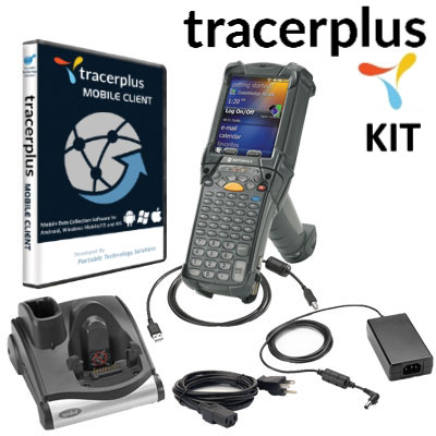 Zebra MC9200 Rugged Barcode Kit, WEH 6.5, TracerPlus Pro