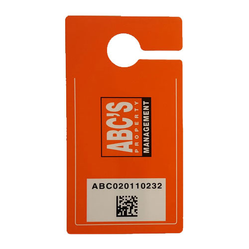 Metalcraft XRFIDV RFID Rearview Mirror Hang Tag