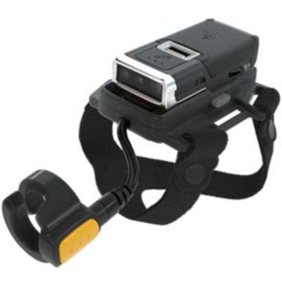 Zebra RS61B0-KBBHZWR RS6100 Bluetooth Wearable Scanner, Back of Hand