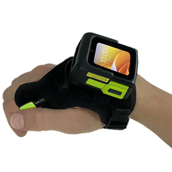 Zebra WS5001-0B2J3020ENA WS50 Wearable Computer, Back of Hand Mount